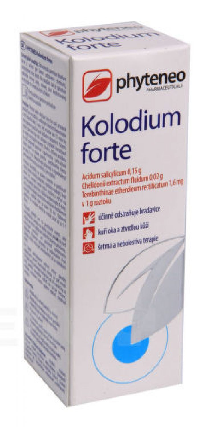 Phyteneo Kolodium forte na bradavice - recenze, použití, ceny - Bio Poradce