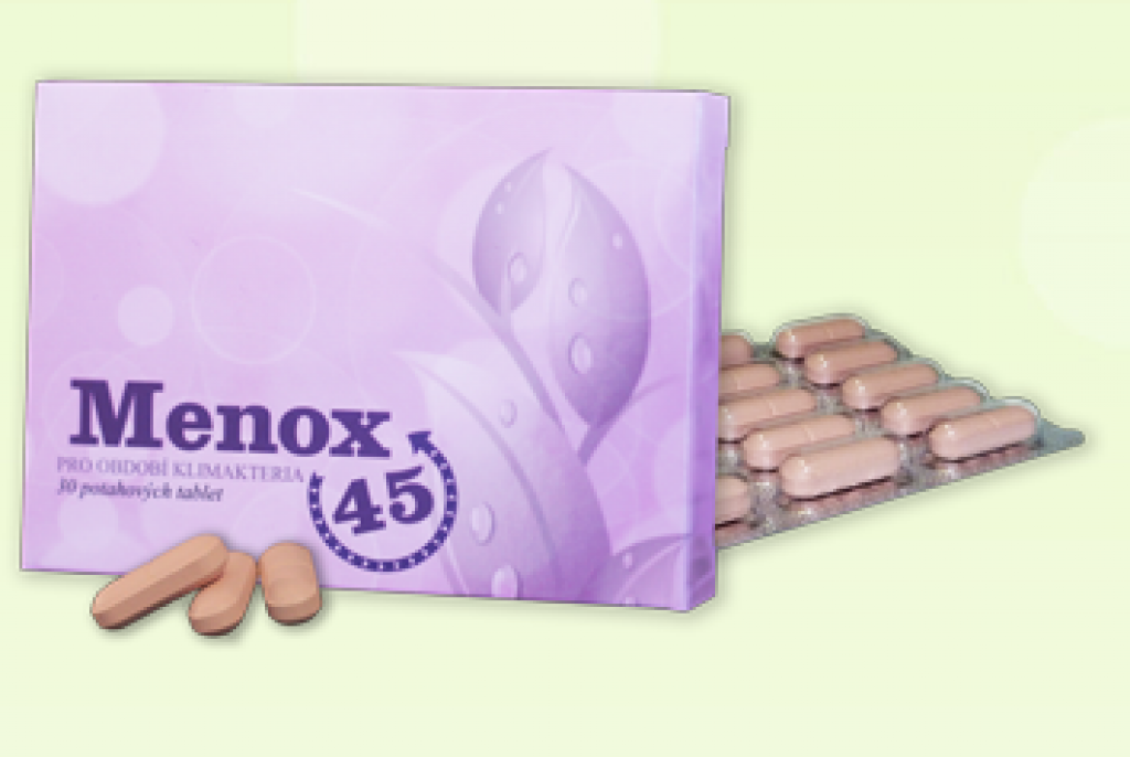 Menox 45 - tabletky na menopauzu ve výborné ceně - Bio Poradce