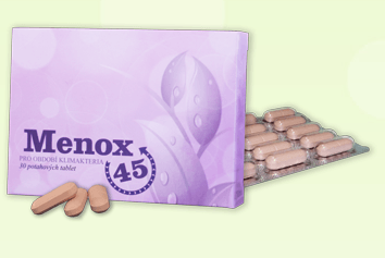 Menox 45 - tabletky na menopauzu ve výborné ceně - Bio Poradce