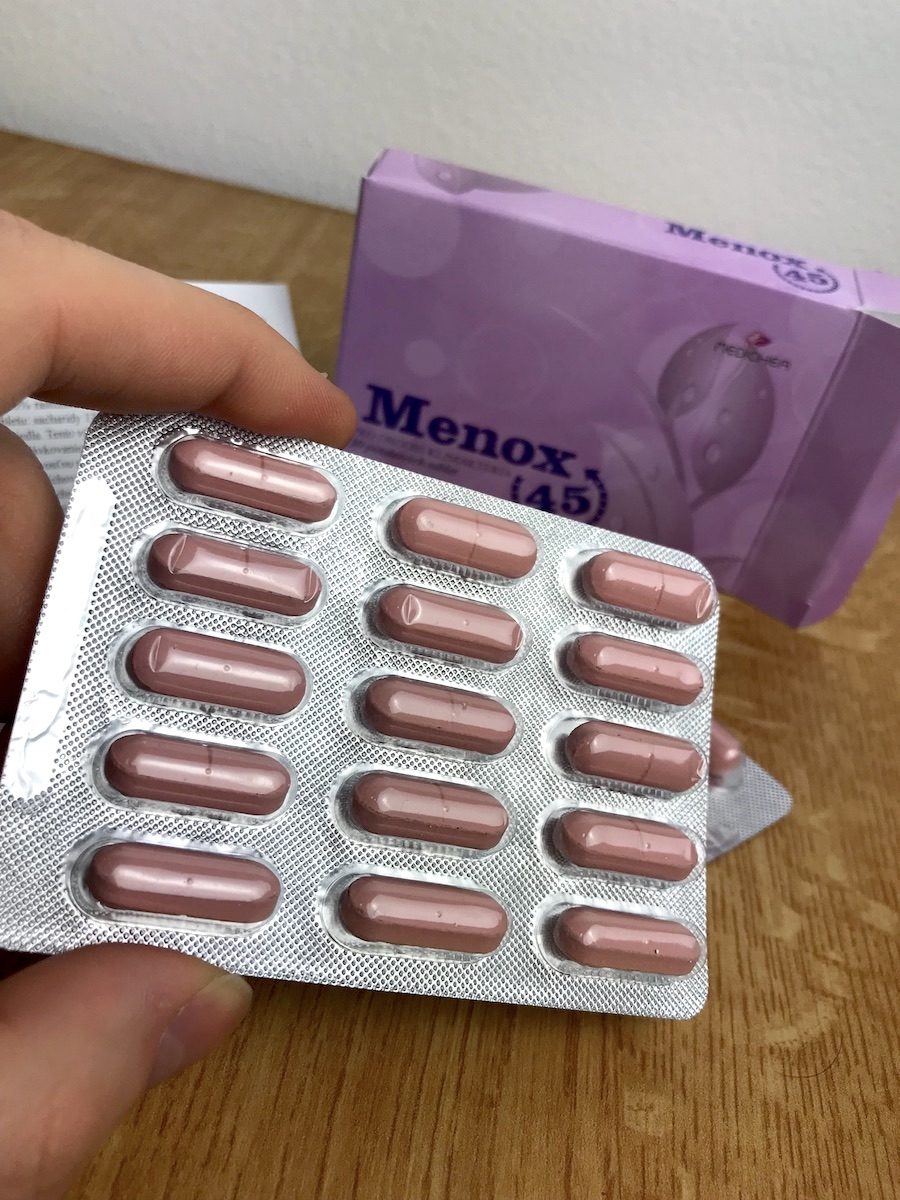 Menox 45 - tabletky na menopauzu ve výborné ceně - Bio Poradce