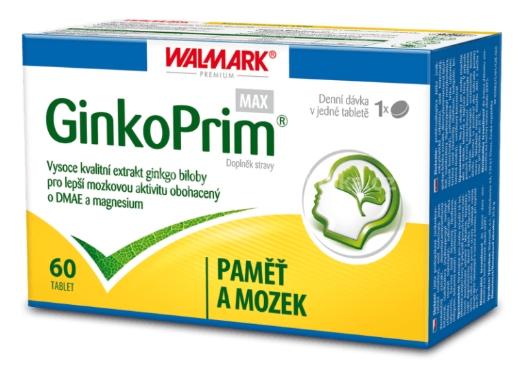 Walmark GinkoPrim MAX - recenze + nejlepší ceny - Bio Poradce