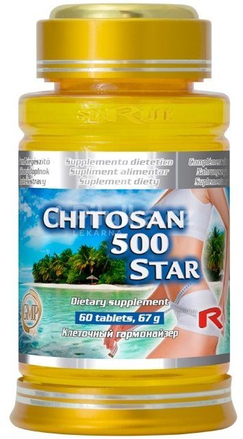 Chitosan 500 Star na cholesteron (recenze) - Bio Poradce